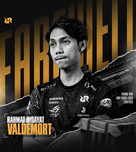 Valdemort Resmi Farewell Dari Tim Rrq Ucapkan Terima Kasih Untuk Para Penggemar
