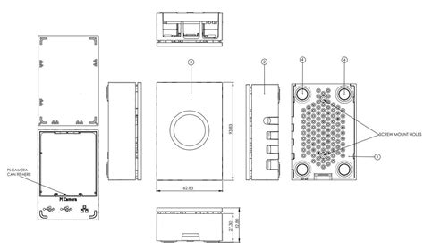Купити Корпус для Raspberry Pi 4 Model B Case Clear з безкоштовною доставкою по Україні Evo