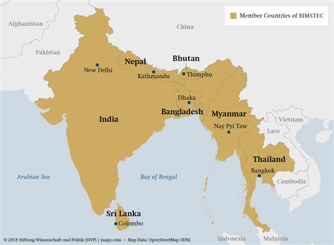 Bay Of Bengal Location On World Map