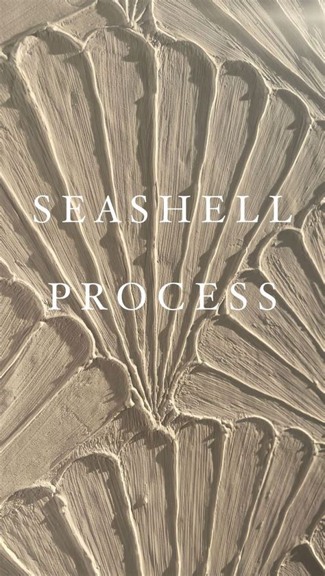Seashell Process Textured Art