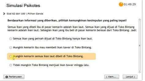 Contoh Soal Psikotes Magang Bakti Bca Asrpostemplatesmy Site