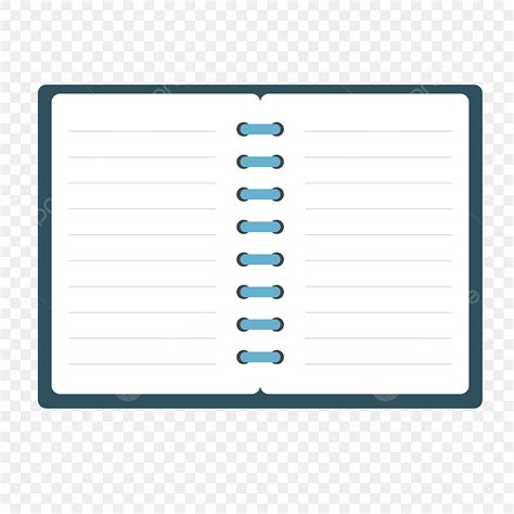 Notebook Clipart Open At Louis Tillmon Blog
