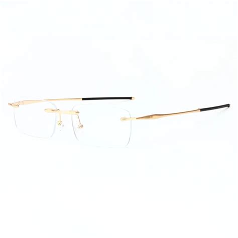 Anti Radiation Metal Alloy Reading Glasses For Men And Women With Clear