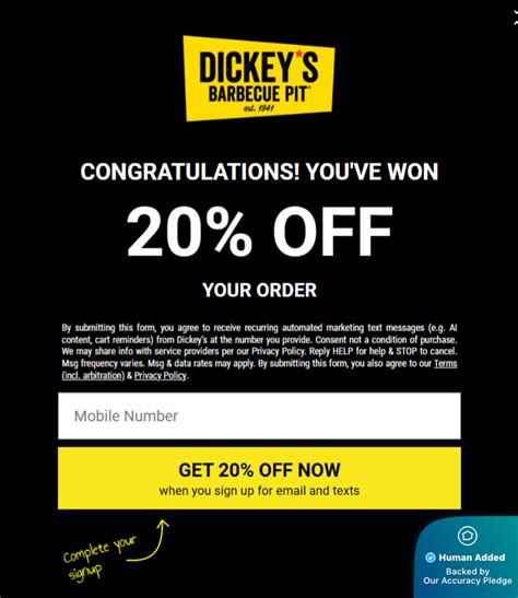 7 Off Dickeys Barbecue Pit Coupons And Promo Codes