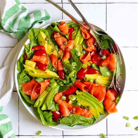 Smoked Salmon Salad With Lox Champagne Tastes®