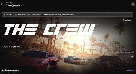 Shortly After The Shutdown Of Its Servers Ubisoft Has Revoked Licenses For The Crew MMORPG