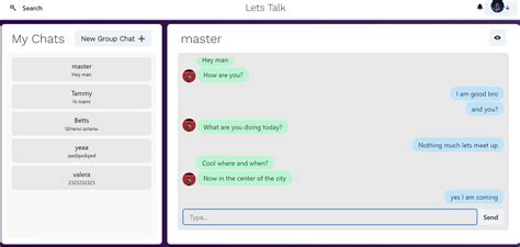 github skandalev lets talk server