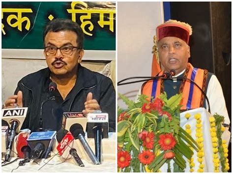 Bjp Congress Trade Charges In Himachal Over National Herald Case