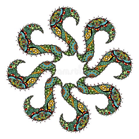 Abstract Element Stock Vector Illustration Of Floral 58996537