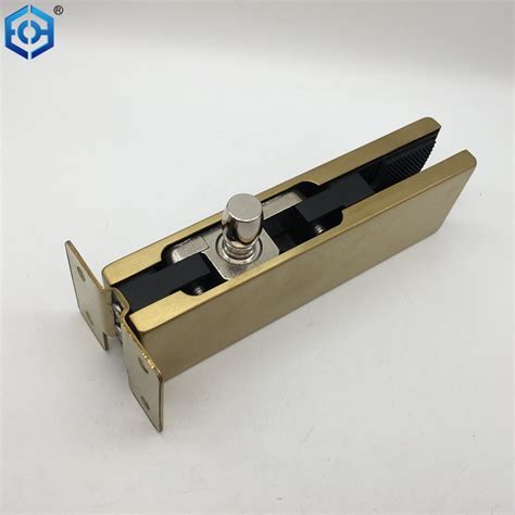 Satin Brass Wall Mount Transom Patch Fitting For Glass Door Buy Glass