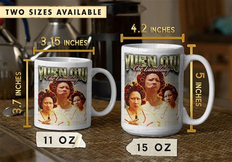 Kung Fu Hustle Movie Mug Yuen Qiu And Stephen Chow Coffee Cup Shaolin