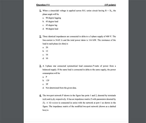 Solved For Parallel RLC Circuit Which One Of The Chegg