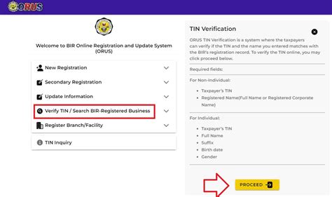 How To Verify Bir Tin Verification Online