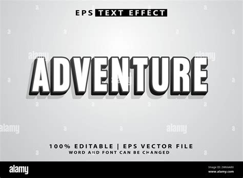 3d Editable Text Effect Stock Vector Stock Vector Image And Art Alamy