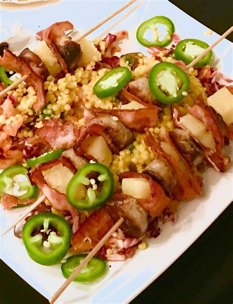 Pineapple Bacon Chicken Sausage Bacon Pineapple Bbq Chicken Bake