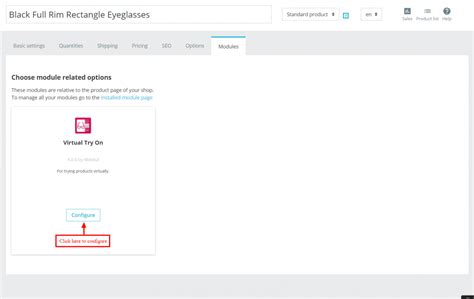 Prestashop Virtual Try On Product Trial In Virtual Environment