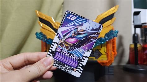 가면라이더 갓챠드 텐라이너 C등급 라이드 케미 카드 리뷰 Youtube