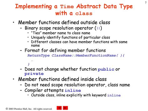 classes a deeper look outline ppt download