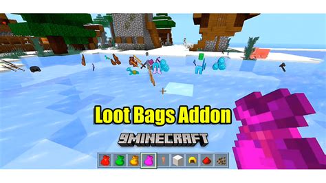 Loot Bags Addon 1 19 MCPE Bedrock Mod Mc Mod Net