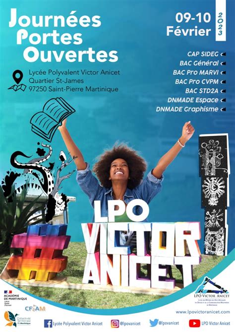 JOURNÉES PORTES OUVERTES 2023 LPO Victor Anicet