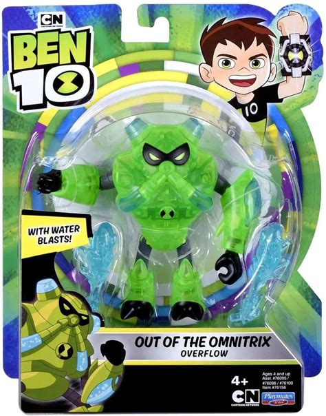 Ben 10 Out Of The Omnitrix Overflow 5 Action Figure Playmates Toywiz
