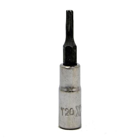 Warranty Tools Portal 1 4 Dr Torx Bit Socket T20 Mastercraft
