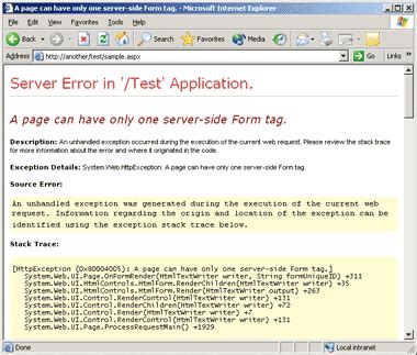 Cutting Edge Form Based Programming In Asp Net Microsoft Learn