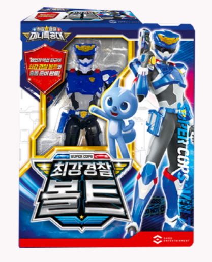 Miniforce Super Cops Volt Action Figure Toy Mini Force Bolt