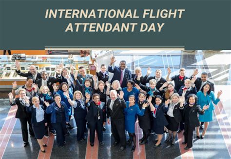 Association Of Flight Attendants Celebrates International Flight
