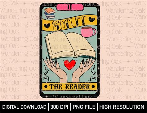 The Reader Tarot Card PNG Smut Reader Png Spicy Book Reader Png I Read Porn Png Good Girl Png