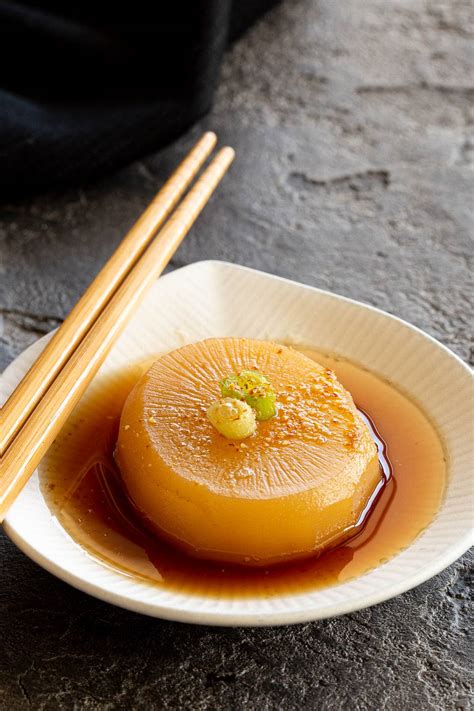 Simmered Daikon Radish Wandercooks