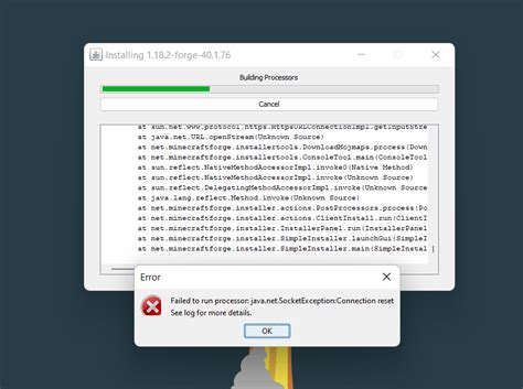Issues With Forge Downloading 1182 Rminecraft