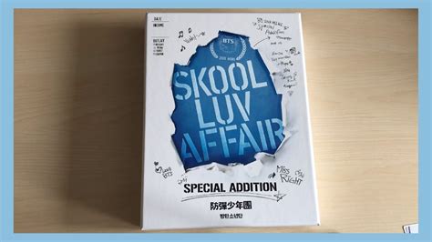 Unboxing Bts 방탄소년단 Skool Luv Affair Special Addition Album Youtube