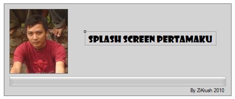 ZeeKomp Membuat Splash Screen Menggunakan Visual Basic NET