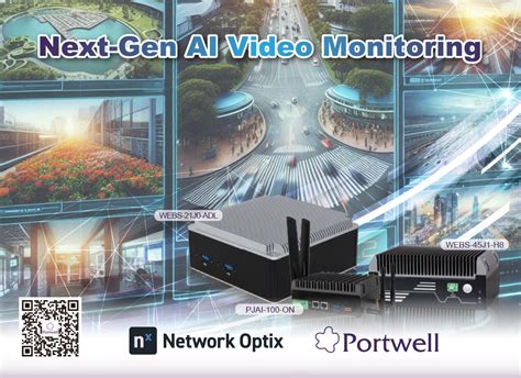 Portwell X Network Optix Unveil Next Gen Ai Video Monitoring Portwell