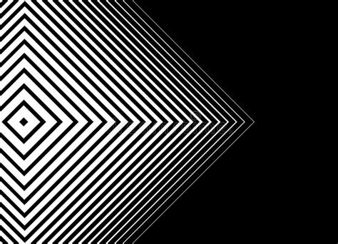 Abstract Square Black And White Pattern Stock Illustration