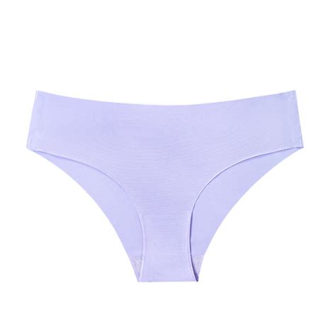 Yuzhih Panties For Women Low Waisted Seamless Bikini Swim Briefs