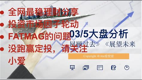 【理财和投资第十六期】科技回调，价值股开始吃香，板块et分析。大趋势回顾。 Youtube