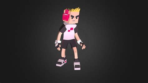 An Animated Character Is Standing In The Dark