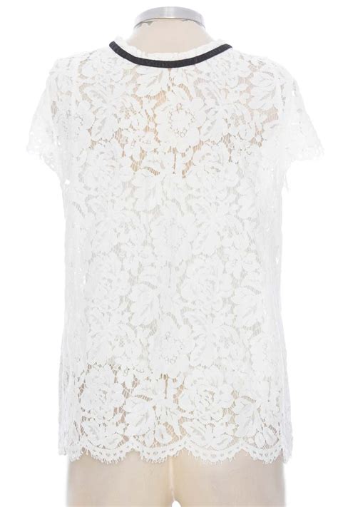 Blusa Color Blanco White House Black Market Closeando