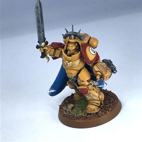 Imperial Fists Captain In Gravis Armour Space Marines Warhammer 40k