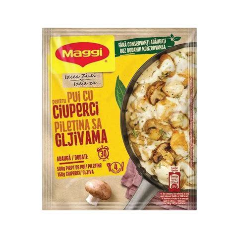 Maggi Fix Ideja Za Piletina Sa Gljivama 42g Isplati Se