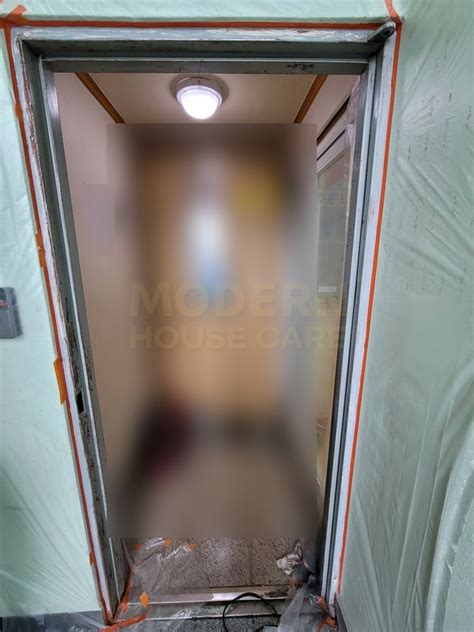 부산 현관문 방음재 문방음 방화문교체 시공 후기 Commax인터폰 문틈방음 네이버 블로그