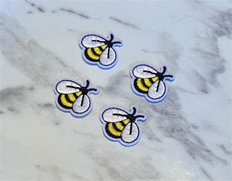 Bumble Bee Iron On Patch Etsy