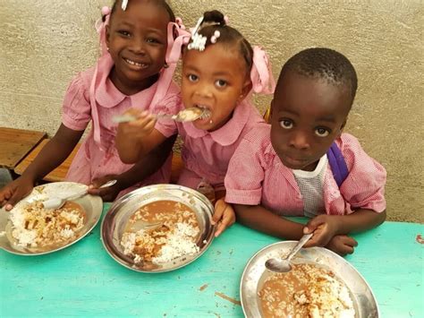 Building A Healthy Community The Power Of School Feeding In Haiti