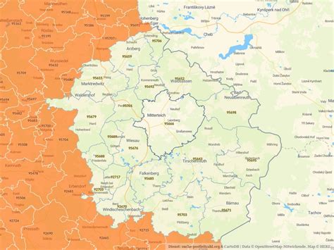 Postleitzahl 95666 2 Orte Im Postleitzahlengebiet