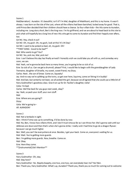 Descendants 3 Script File Pdf