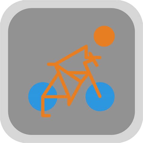 Biking Vector Icon Design Vector Art At Vecteezy