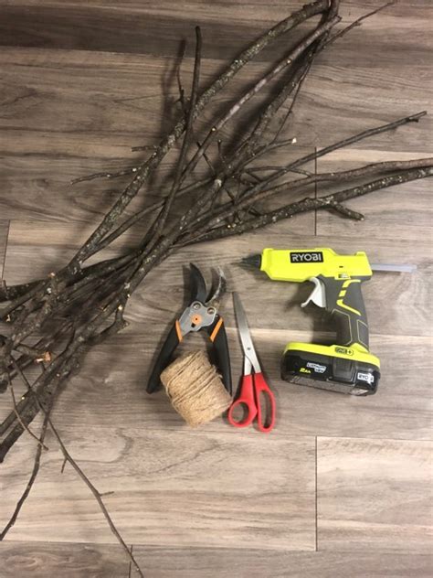 DIY Twig Tree Ornament The Shabby Tree