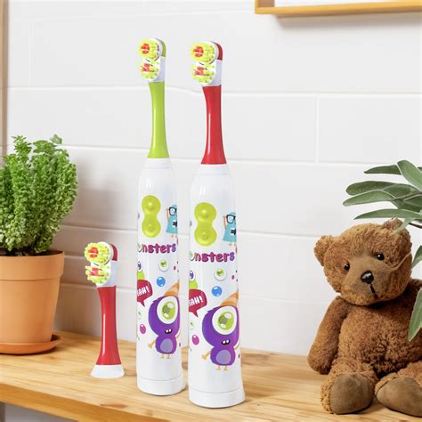 Rotating Electric Toothbrush 3 14 Years 2 Designs Love Nature